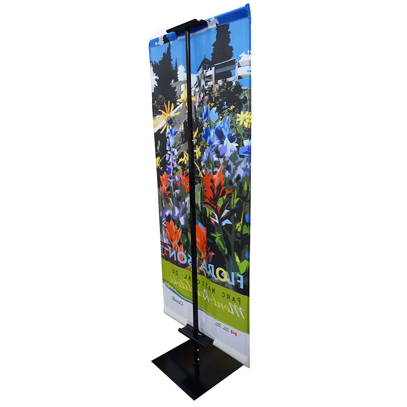 Global Banner Stand, Black. | The Flag Shop