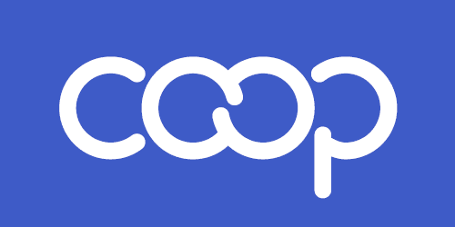 Co-op Logo Flag, Blue | The Flag Shop