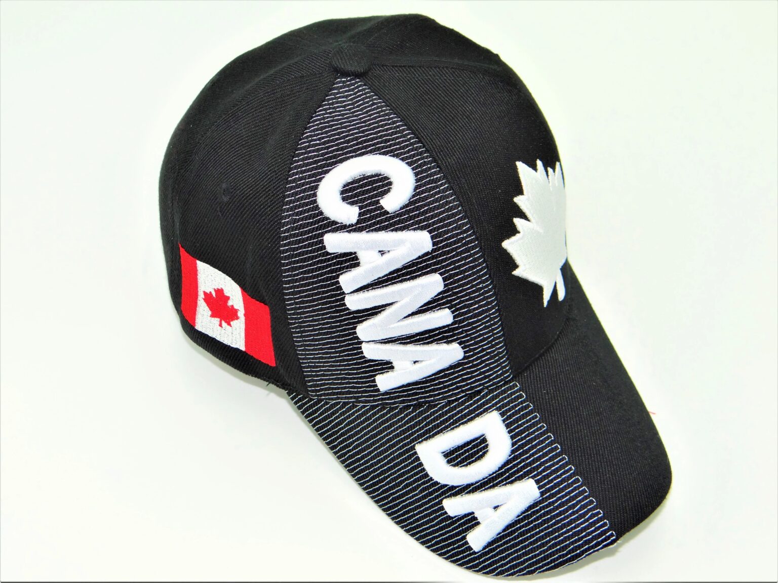Canada Ball Cap-Black & White | The Flag Shop